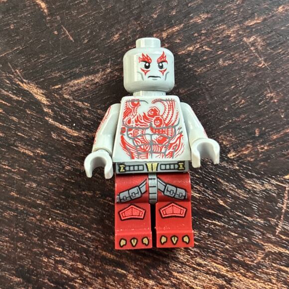 Lego | Toys | Lego Drax Minifigure Dark Red Legs Guardians Of The ...